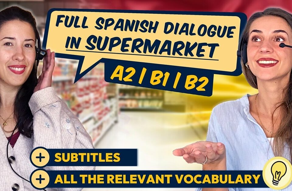 Spanish Dialogue in Restaurant (A2, B1, B2) 🍕🍷